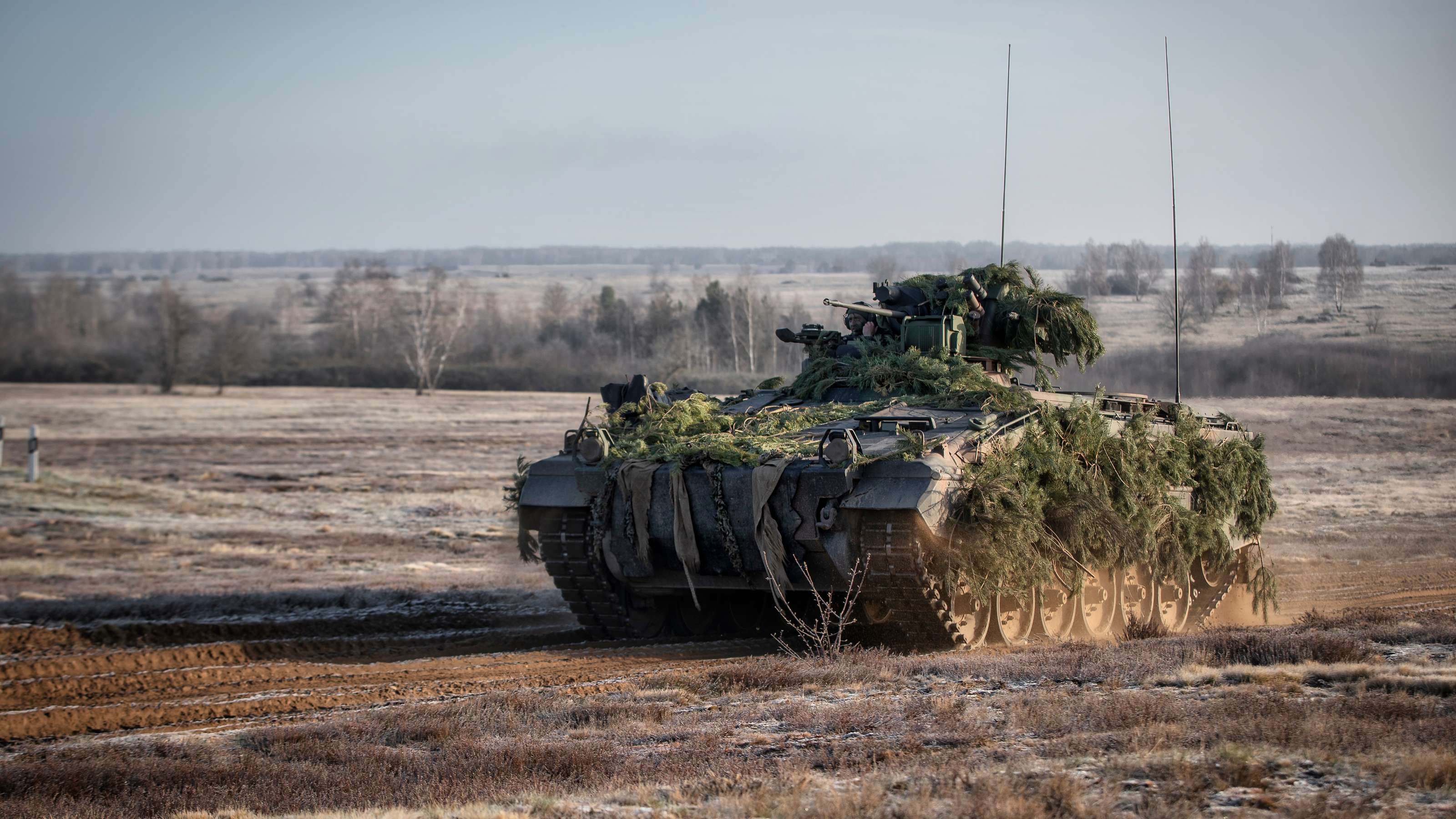 Ukraine: Deutschland liefert Schützenpanzer Marder